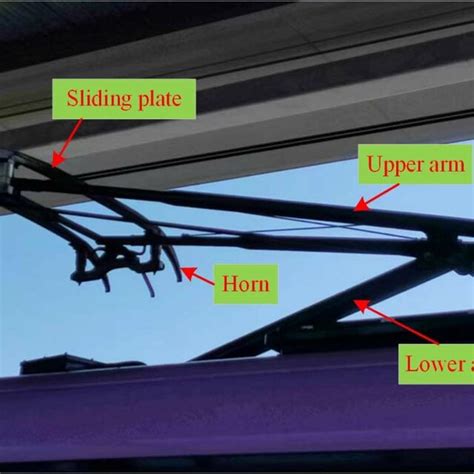 Structure Of A Classic Single Arm Pantograph Download Scientific Diagram