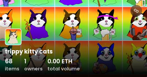 Trippy Kitty Cats Collection Opensea