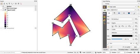 shapefile using multipolygon shape layers in profile tool