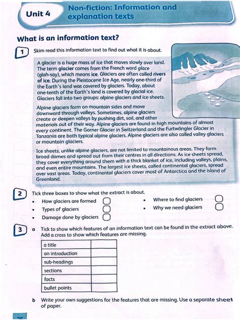 unit 4 information and explanation texts pdf