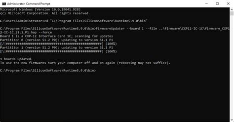 Updating The Firmware Using Pylon Basler