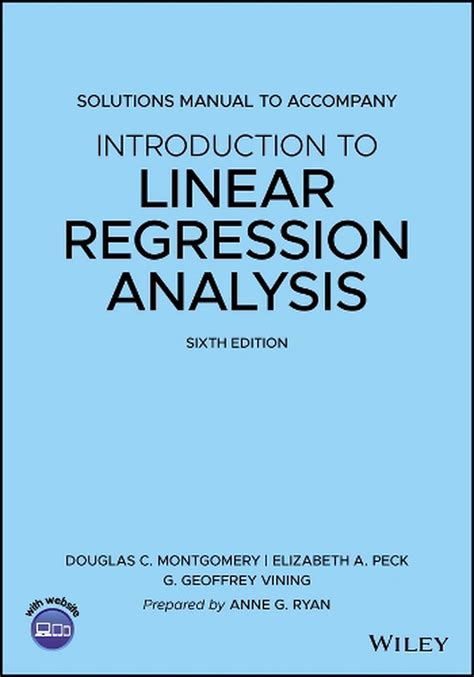 Buy Introduction To Linear Regression Analysis 6e Solutions Manual Mydeal Australia