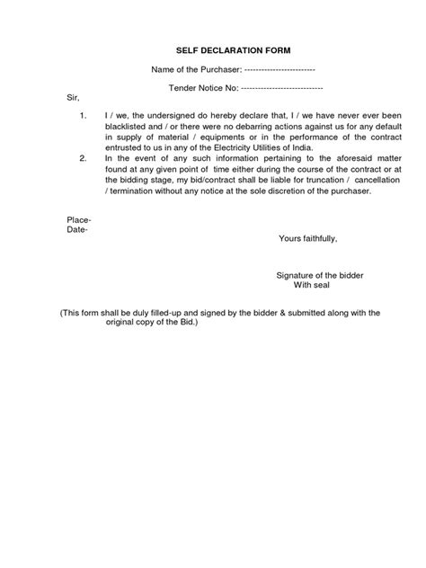 Declaration Form For India Election Pdf Common Law Government