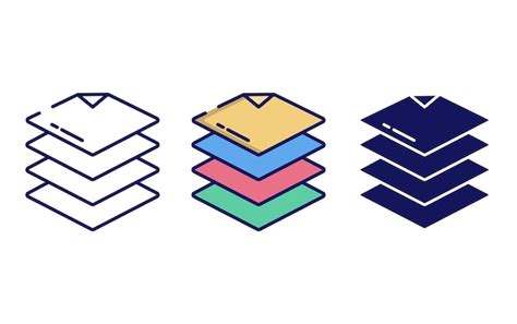 premium vector layers vector icon