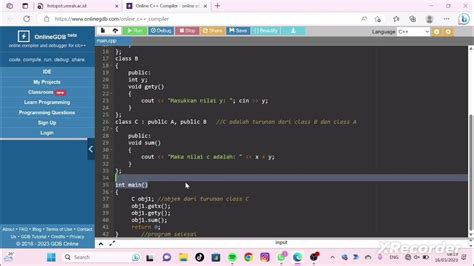 Tugas Multiple Inheritence Youtube