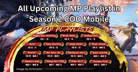 Cod Mobile Season 2 All Upcoming Multiplayer Playlists Mobile Gaming Hub