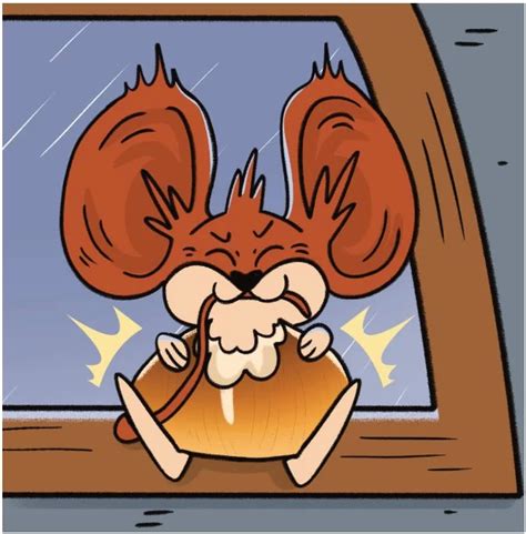 داستان کودکانه کوتاه و جذاب کیتی موشه و عادت گاز زدنش