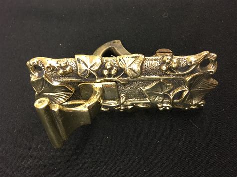 Sa014 Brass Victorian Door Bell Pull