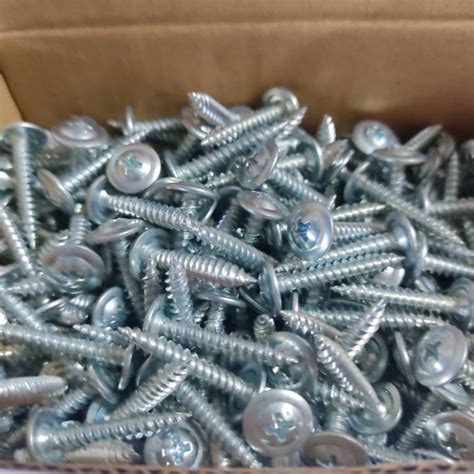 สกรูหัวร่ม ปลายแหลม สกรูเวเฟอร์ เกลียวปล่อย แปไม้ หัวบัททอน หัวเห็ด หัวเฟอร์ สกรูยิง โครงฝ้า