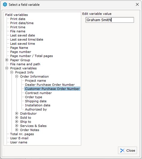 Data Fields Configura Help Center