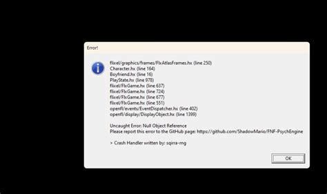 How Do I Fix This Error · Issue 12465 · Shadowmariofnf Psychengine
