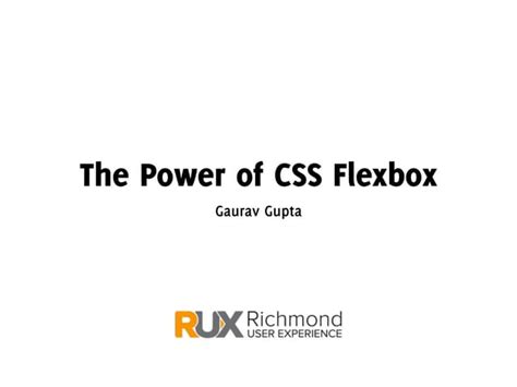 the power of css flexbox pdf