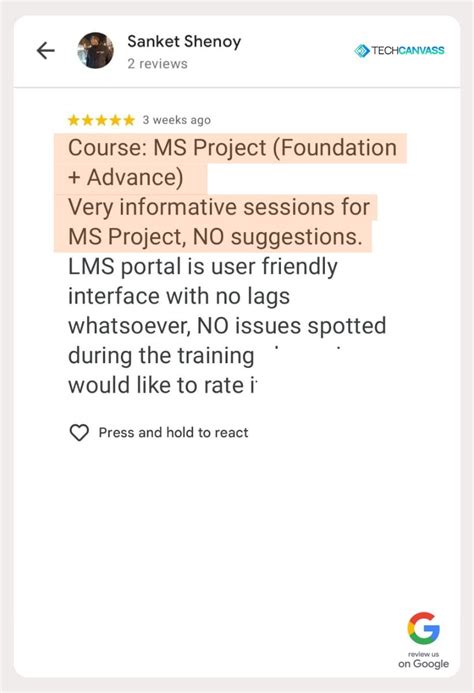 Techcanvass On Linkedin Techcanvass Msprojecttraining Careergrowth