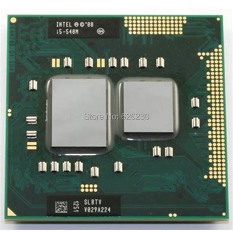 Core i5 540M Notebook Laptop CPU 2.53GHz L3 3M/2.5GT/s PGA official ...