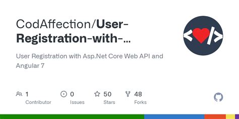 GitHub - CodAffection/User-Registration-with-Asp.Net-Core-Web-API-and-Angular-7: User ...