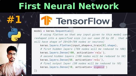Deep Learning Tutorial # 1 | Create and Train First Neural Network in TensorFlow | MNIST Digit ...