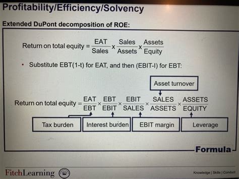 Fsa Integration Of Financial Statement Analysis Techniques Flashcards Quizlet