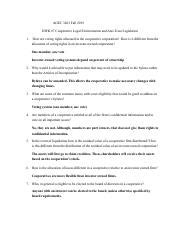 HWK 7 Pdf AGEC 3463 Fall 2019 HWK 7 Cooperative Legal Environments And Anti Trust