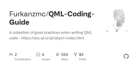 GitHub Furkanzmc QML Coding Guide A Collection Of Good Practices When Writing QML Code