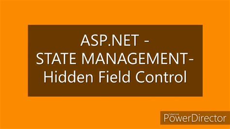Aspnet State Management Part1 Hidden Field Control Nithiyapriya
