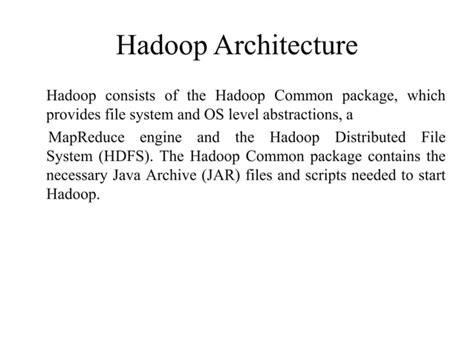 Hadoop And Their Ecosystem Ppt