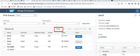 Test Btp Sap Print Service With Postman