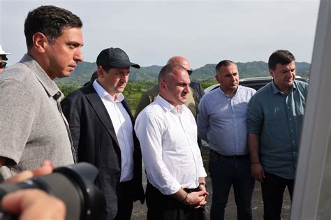 საქართველოს 🟨ინფრასტრუქტურის მინისტრი რევაზ სოხაძე სამინისტროს და ადგილობრივი ხელისუფლების