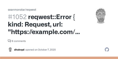 reqwest error { kind request url source