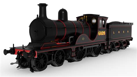 Gnosr V Class No6828 Lner Lined Black Rapido Trains Uk