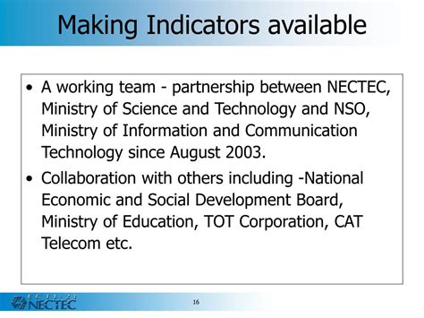 Ppt The Use Of Ict Indicators For Monitoring Ict Development Thailand Experiences Powerpoint