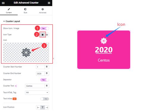 How To Use The Advanced Counter Widget By Element Pack Pro