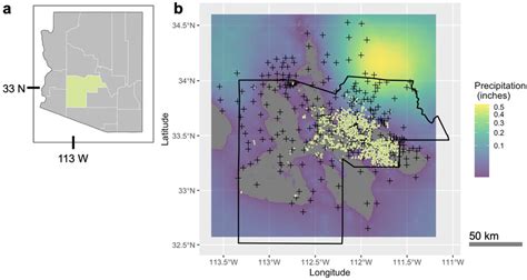 Spatially Interpolated Precipitation Is Matched To Trapping Station Download Scientific Diagram