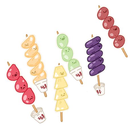 Tanghulu Sticker Webudding