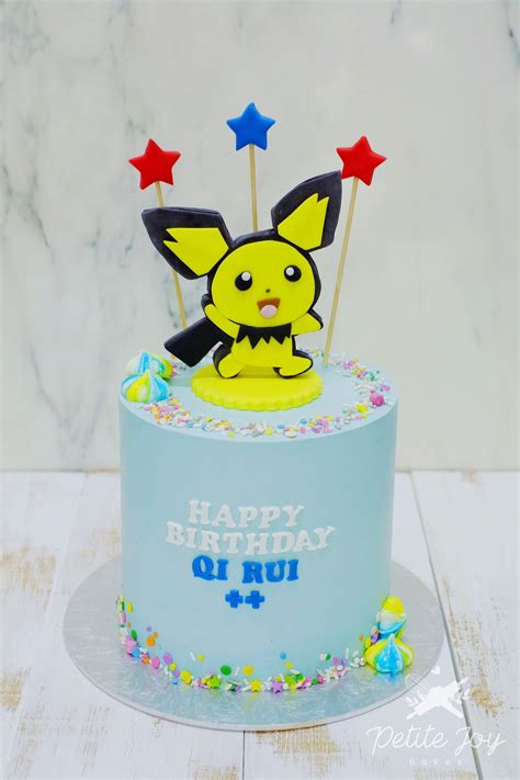Pichu Cake Online Cake Delivery Themed Cakes Sprinkle Cake
