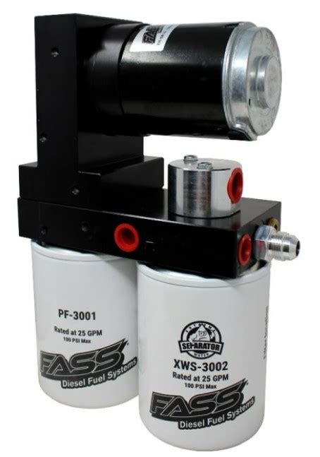 Fass Titanium Signature Series Diesel Fuel Lift Pump 165gph For 2005