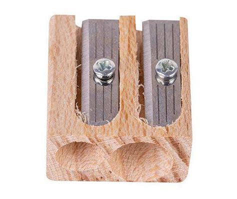 Lyra Beechwood Twin Hole Sharpener Zart