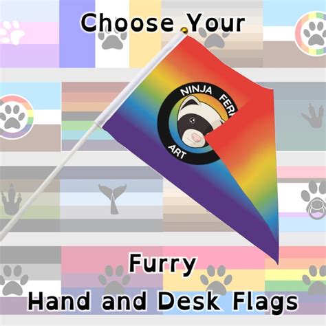 Furry Fandom Flag Etsy