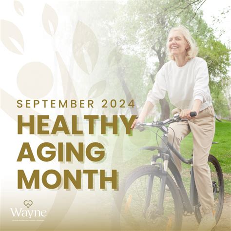 Healthy Aging Month The Wayne Center
