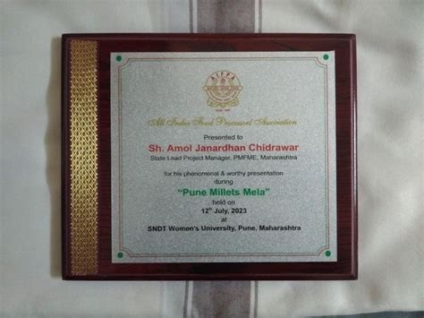 Amol Chidrawar On Linkedin Aifa Casmb Nafari