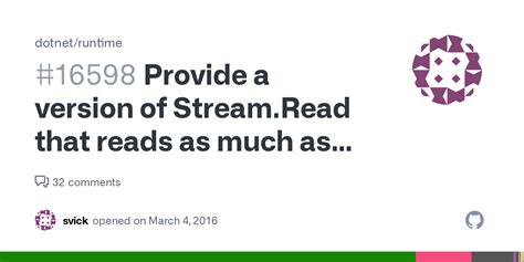 Provide A Version Of Streamread That Reads As Much As Possible · Issue