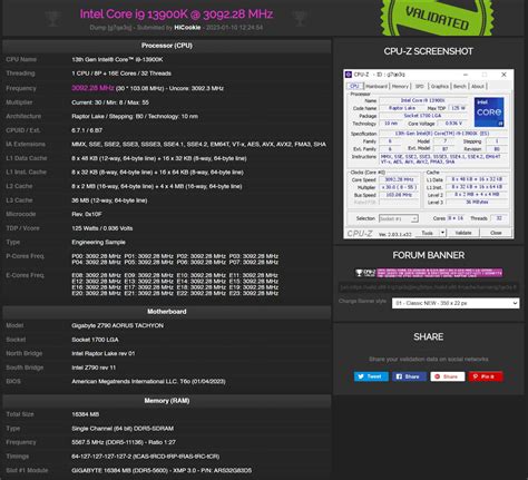 Gigabyte Z790 Aorus Tachyon Breaks Ddr5 Memory Oc World Record At