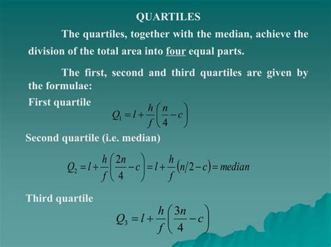 Quartiles Deciles And Percentiles Ppt
