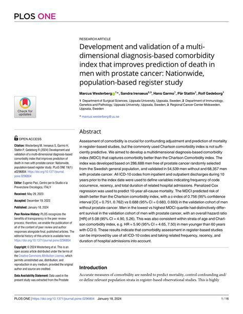 Pdf Development And Validation Of A Multi Dimensional Diagnosis Based