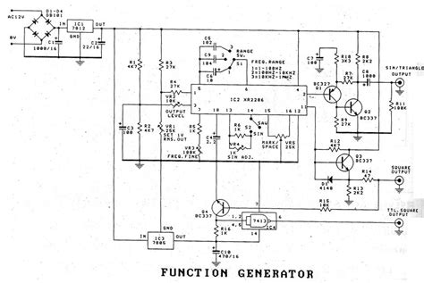 1hz To 1mhz Xr2206 Function Generator
