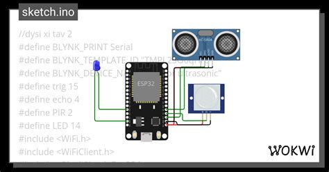 ultrapir pre wokwi esp32 stm32 arduino simulator