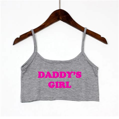 Daddys Girl Crop Top Sissy Dream Daddys Girl Crop Top Sissy Dream
