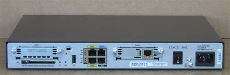Cisco 1841 Cisco1841 Sec K9 Fast Ethernet 1u Security Router 1x Vwic2 1mft T1 E1