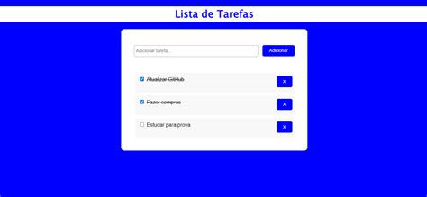GitHub AlineLemoss Lista De Tarefas