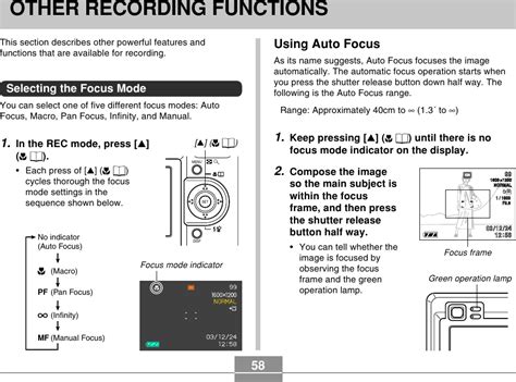 Casio Ex Z U Part Users Guide EXZ Cov Inc P