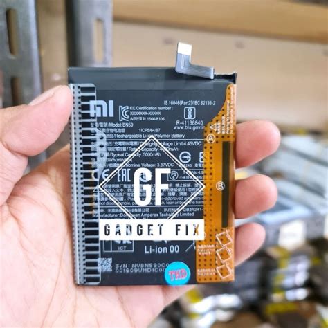 Jual Baterai Xiaomi Redmi Note 10 4G M2101K7AI Model BN59 BN 59 Batre Batrei Battery Xiomi Redmi